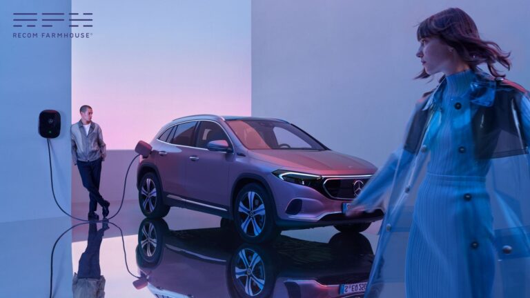 Mercedes-Benz EQA / Jonas Lindström - Retouching - by Recom Farmhouse